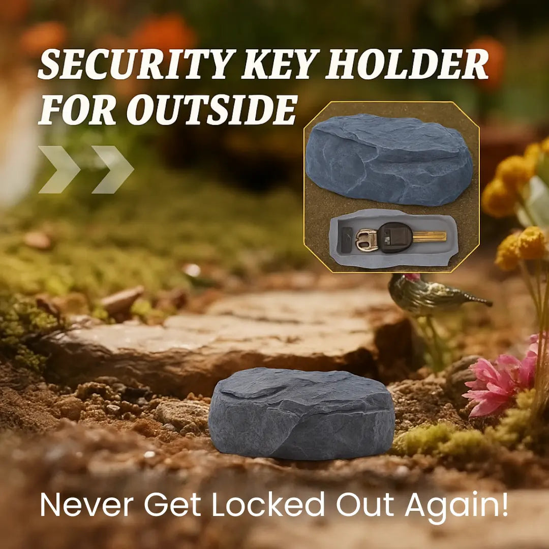 StealthStone — Ultra-Realistic Weatherproof Key Hideaway – Homezys